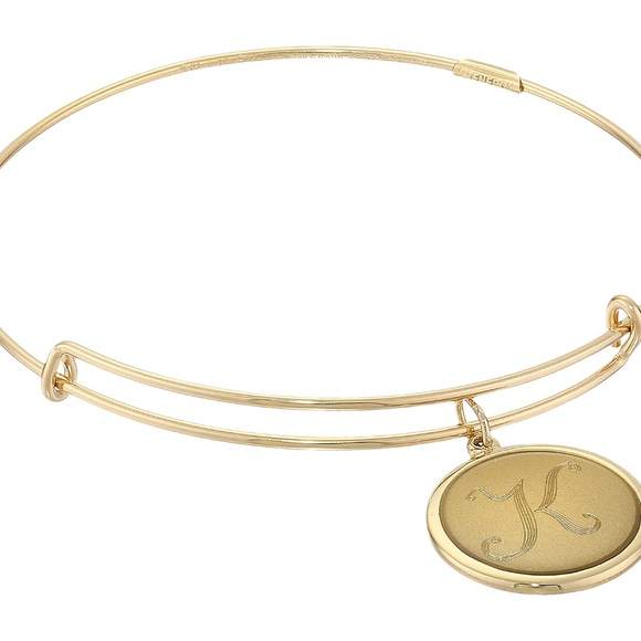 Alex and Ani | Jewelry | Metallic Precious Initial K Bracelet Alex Ani ...